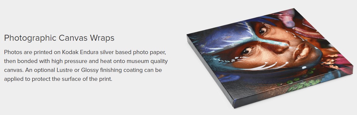 Canvas Print Options